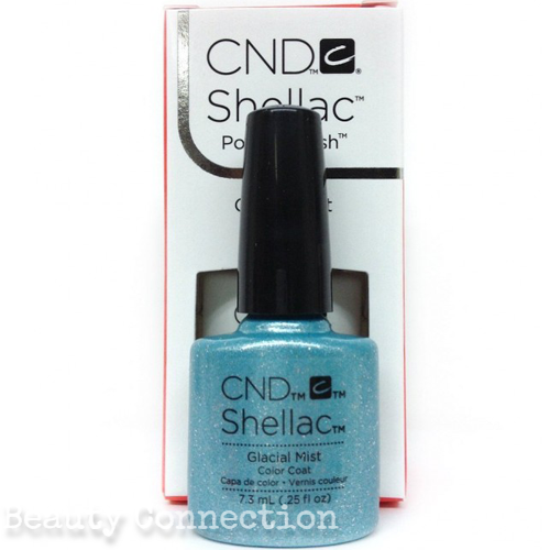 CND Shellac UV Gel Color Nail Polish - Glacial Mist 0.25oz – Beauty ...